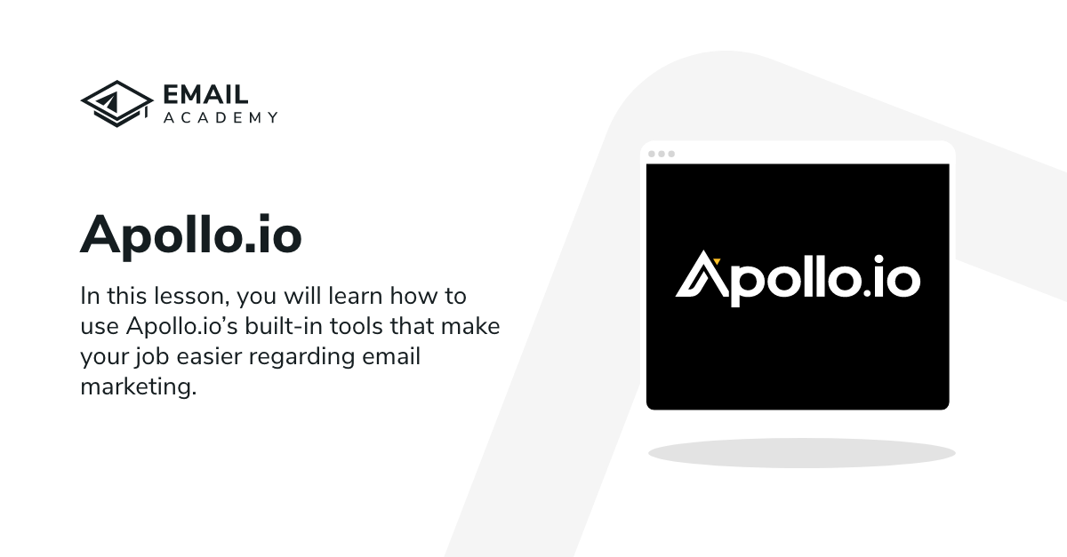 Apollo.io -"Unlock Sales with Powerful Tools and Rich Data" | Email Academy